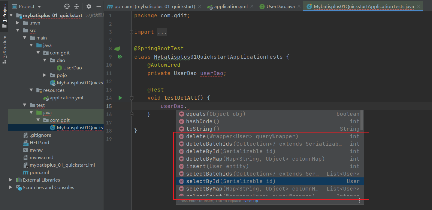 【SSM学习】06-MyBatisPlus_mybatisplus idtype 长度-CSDN博客