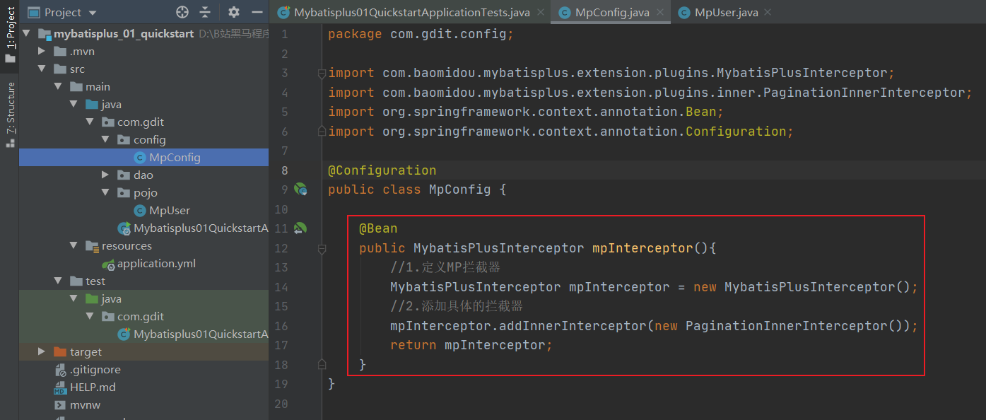 【SSM学习】06-MyBatisPlus_mybatisplus idtype 长度-CSDN博客